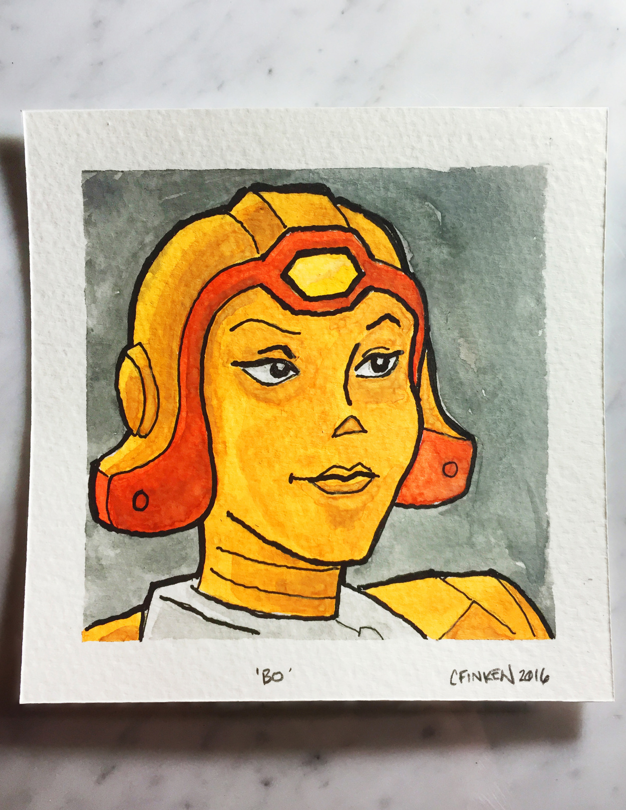 Mighty Orbots: Bo - Just Finken: The Work of Chad Finken