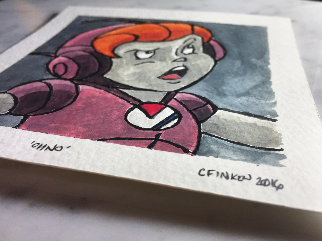 Mighty Orbots: Ohno - Just Finken: The Work of Chad Finken