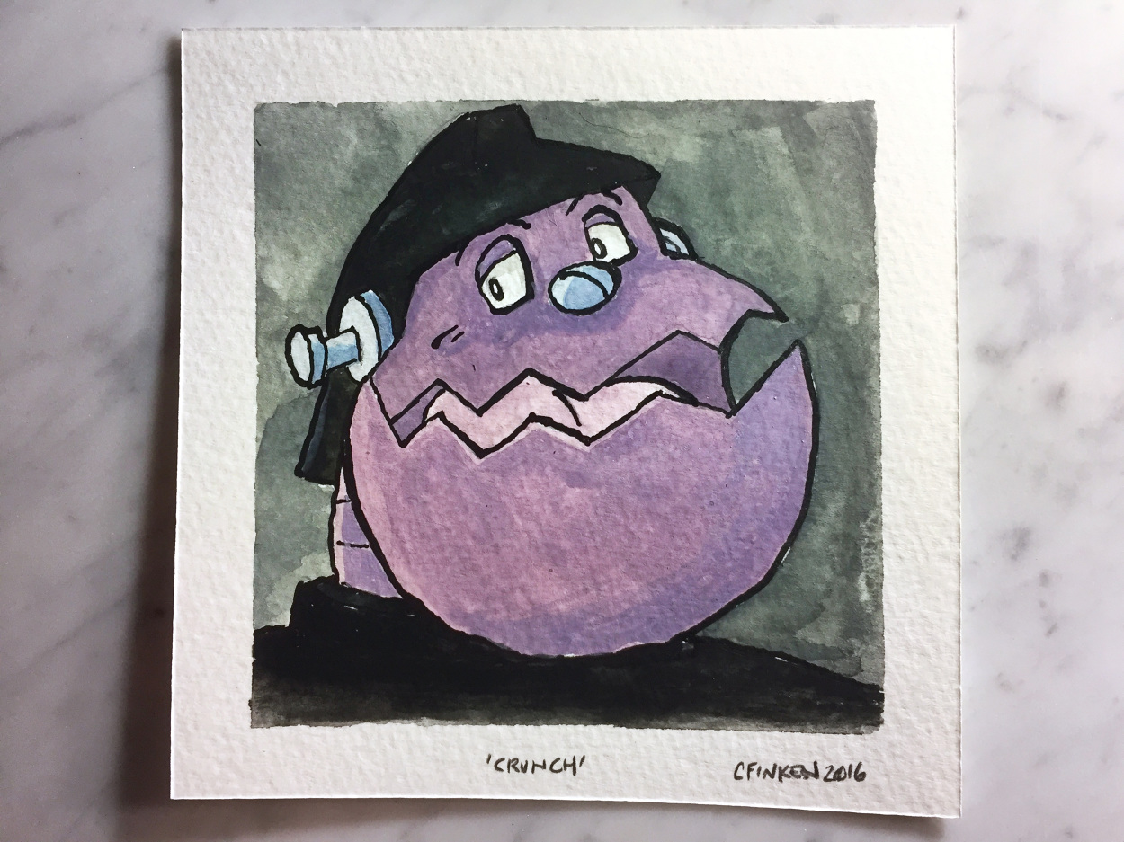 Mighty Orbots: Crunch - Just Finken: The Work of Chad Finken