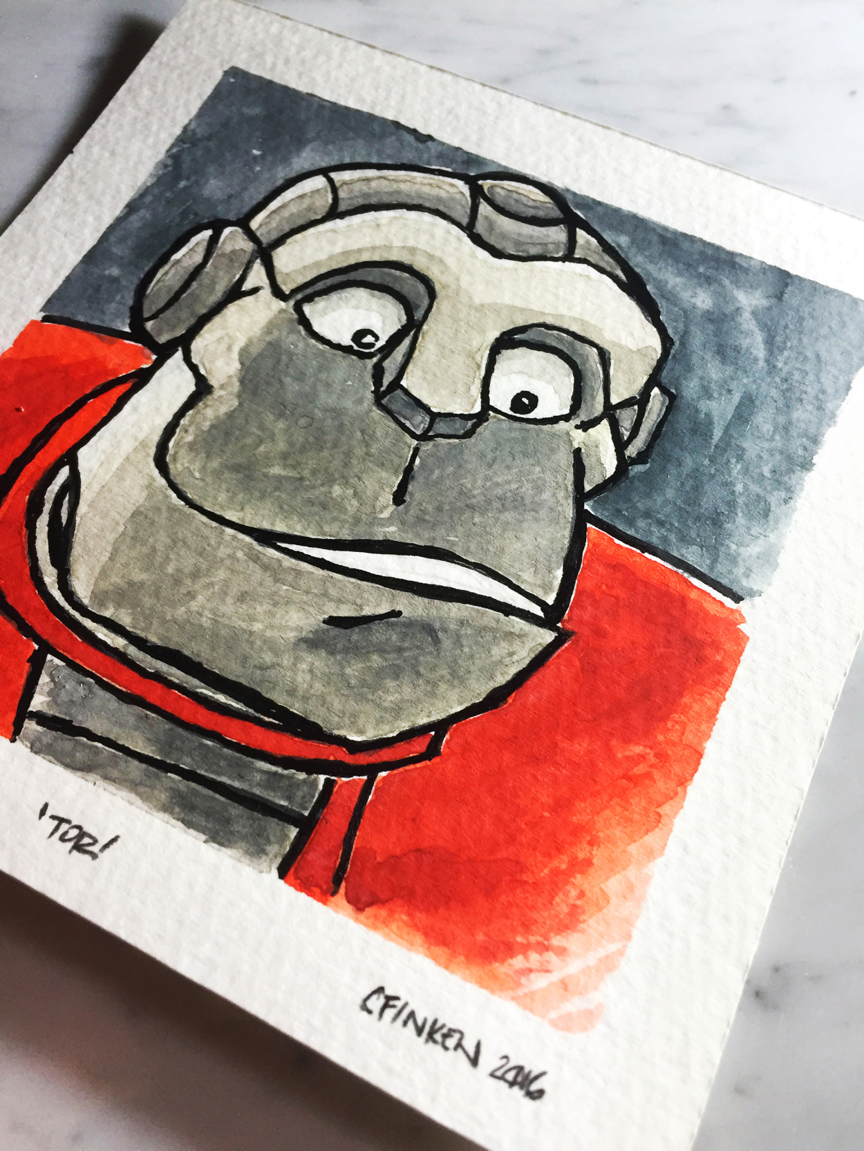 Mighty Orbots: Tor - Just Finken: The Work of Chad Finken