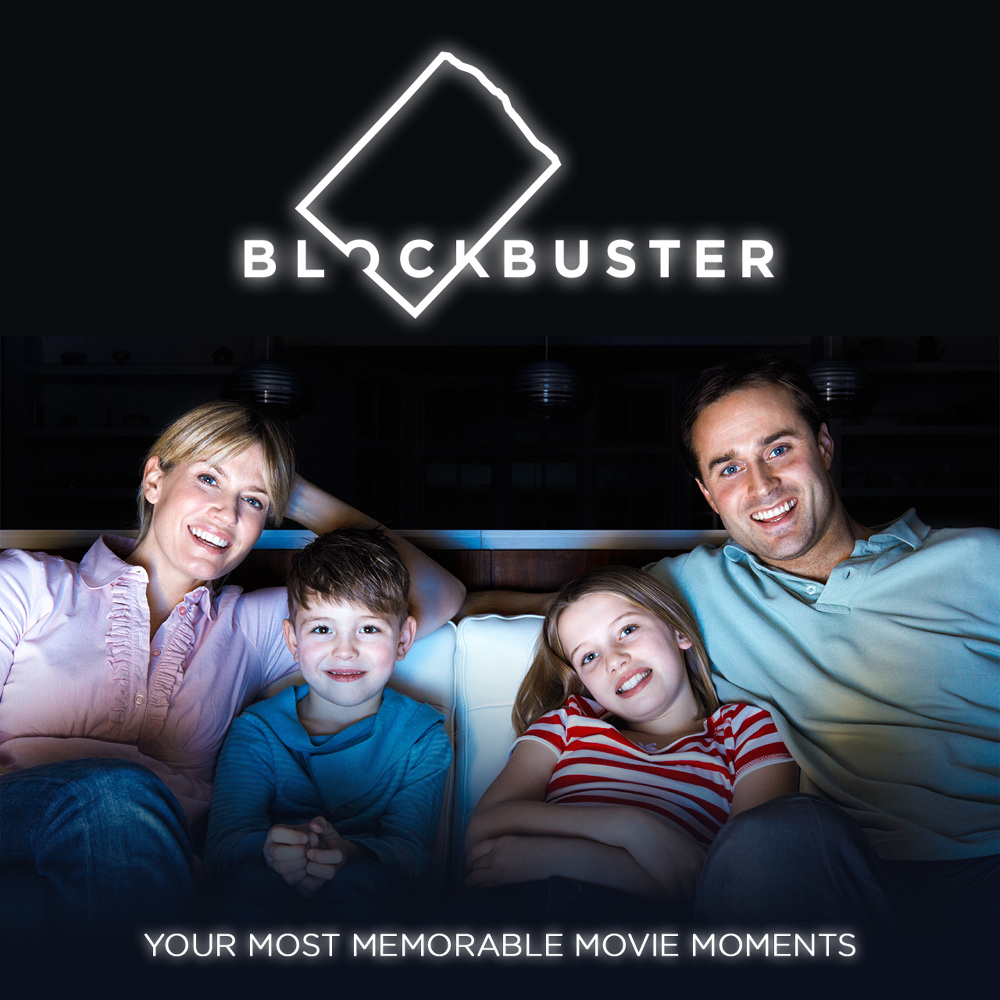 Blockbuster Rebrand - Bradley Mills