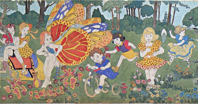 El Extraño Henry Darger Y Sus Vivian Girls Campamento
