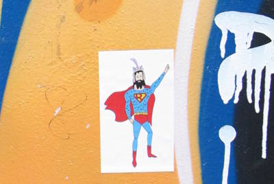 Stickers Super Rostam - Mélodie Hojabr Sadat