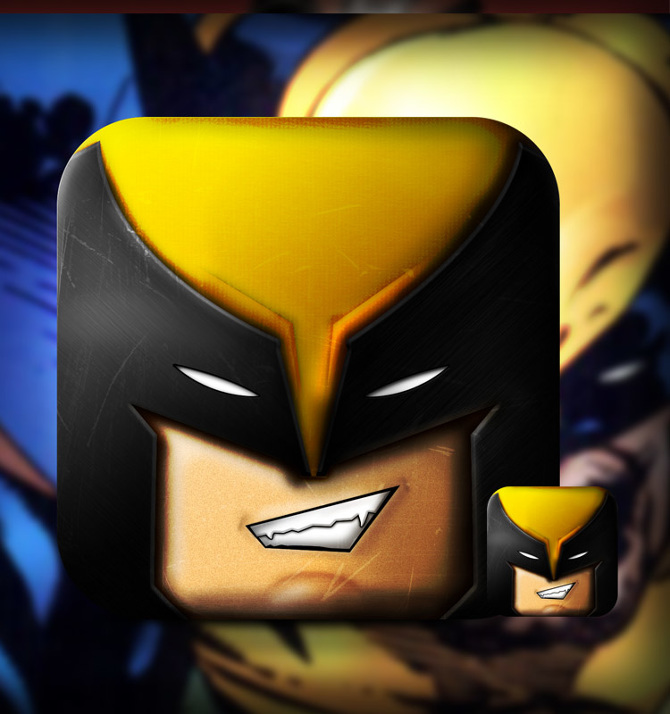 Marvel App Icons - Reinald Chee