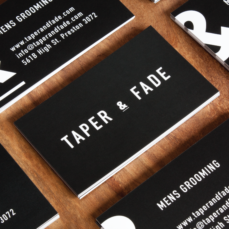 Taper & Fade - Alfie Falleti - Graphic Designer