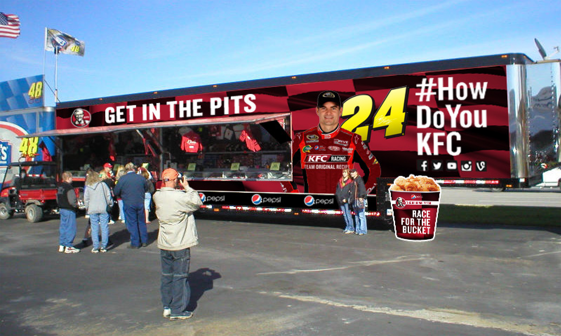 KFC Nascar Campaign - tracykeck