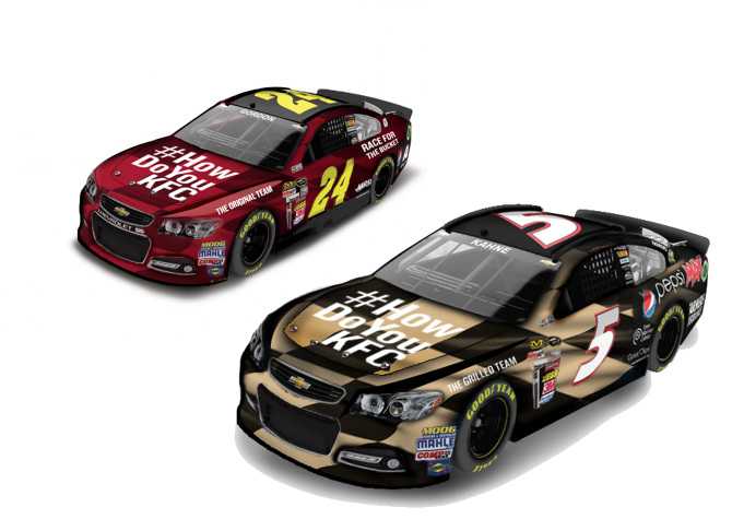 KFC Nascar Campaign - tracykeck