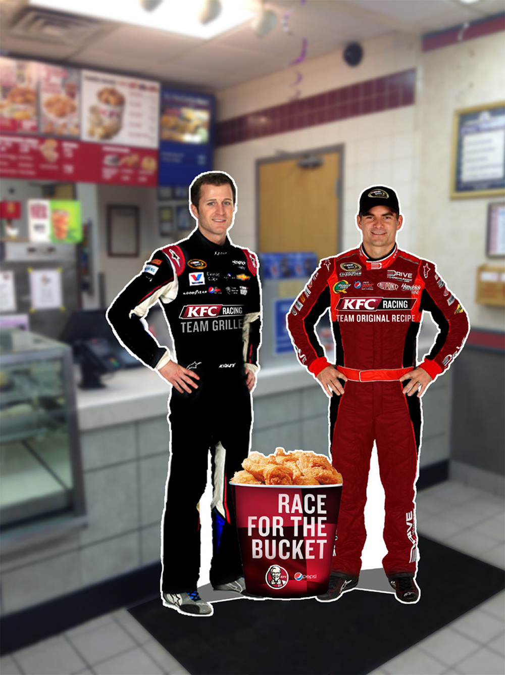 KFC Nascar Campaign - tracykeck