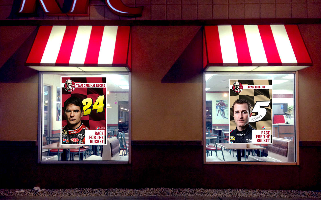 KFC Nascar Campaign - tracykeck