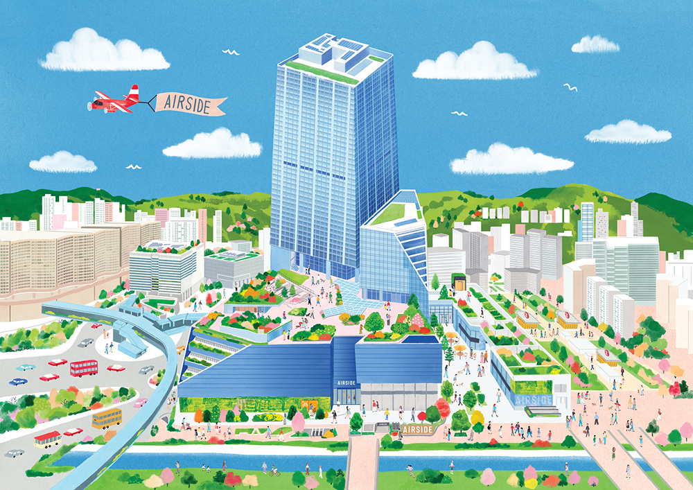 AIRSIDE Illustrated Map - 麥東記 Don Mak