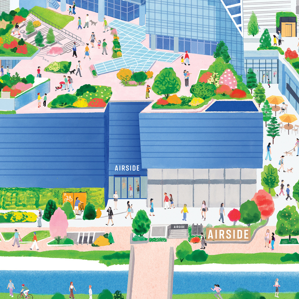 AIRSIDE Illustrated Map - 麥東記 Don Mak