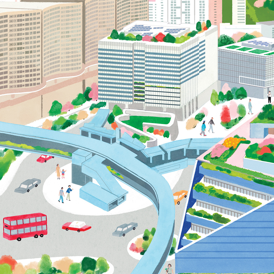 AIRSIDE Illustrated Map - 麥東記 Don Mak