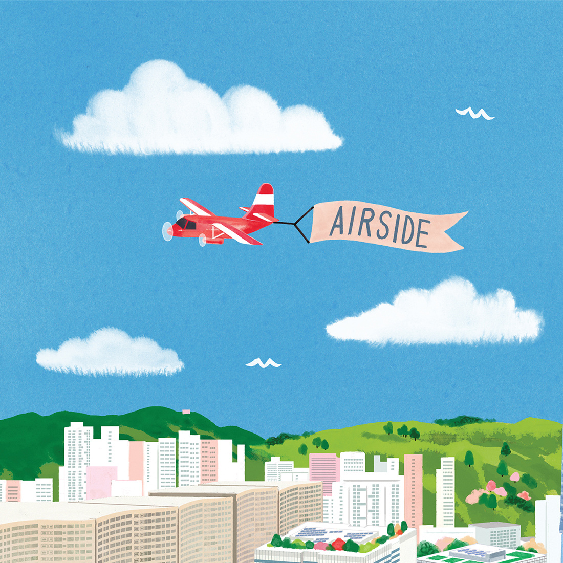 AIRSIDE Illustrated Map - 麥東記 Don Mak
