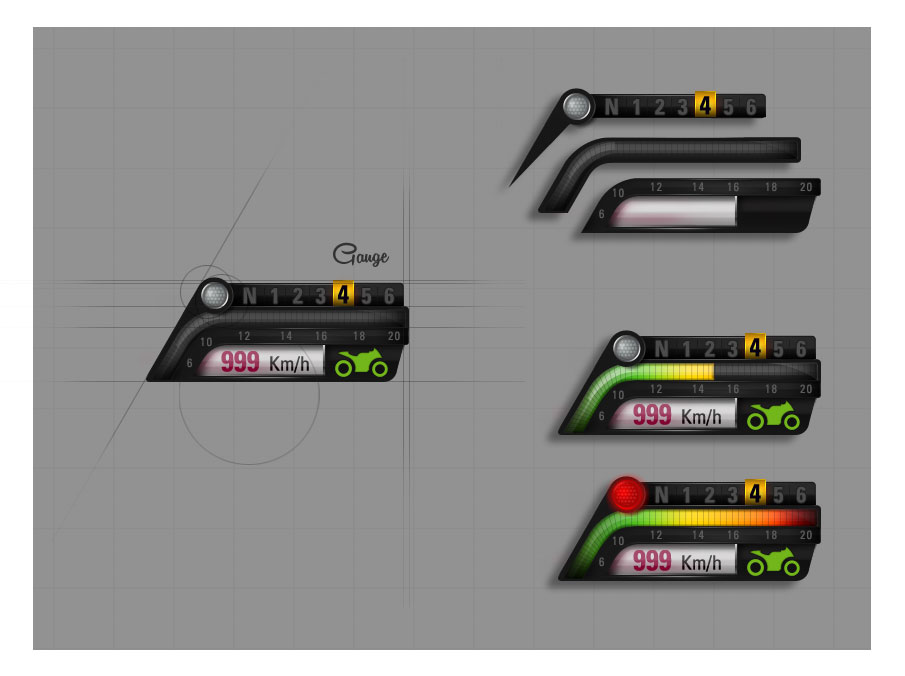 HUD for racing games - dpuntod