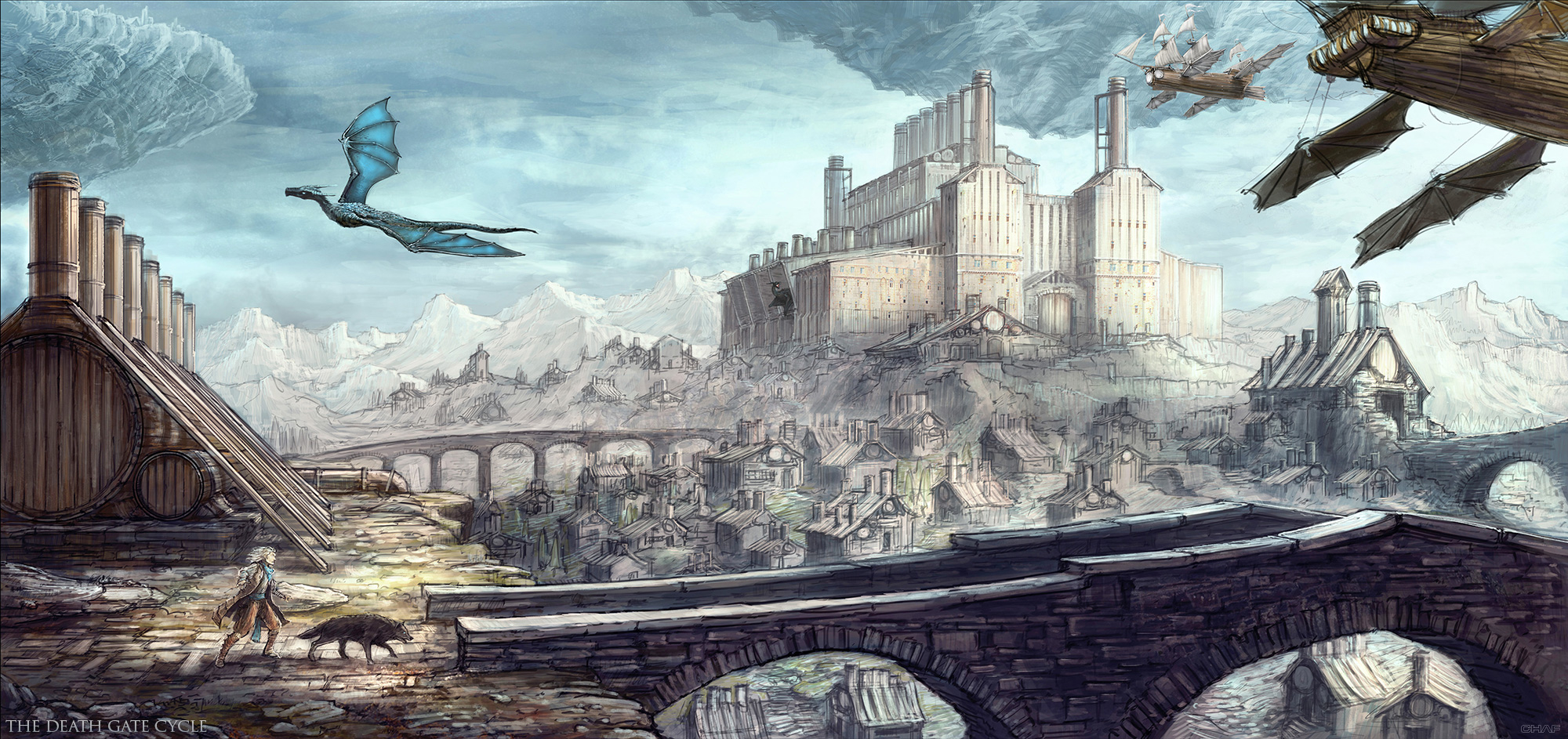 The Death Gate Cycle - chafdesign