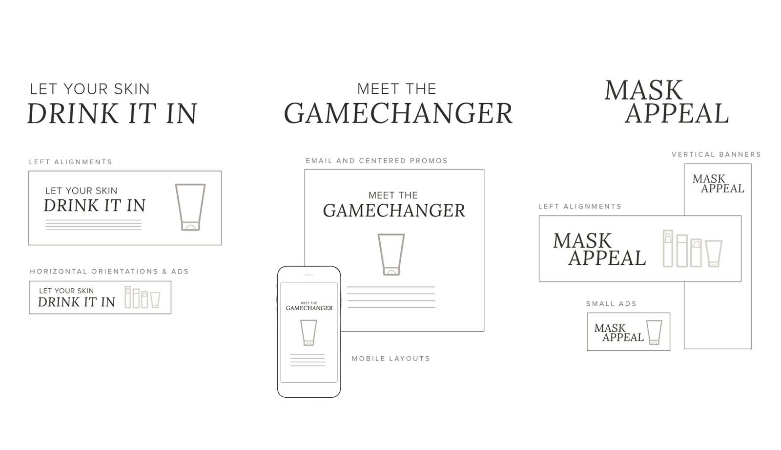 design / interactive style guide - Necia Dallas • Story, Design, and UX