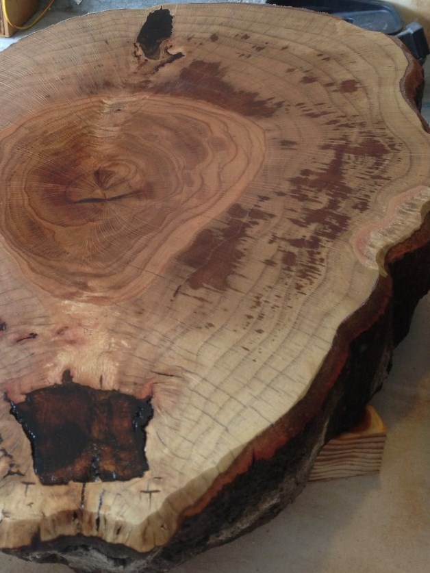 Log Side Tables (in progress) - www.urbanjackstudio.com