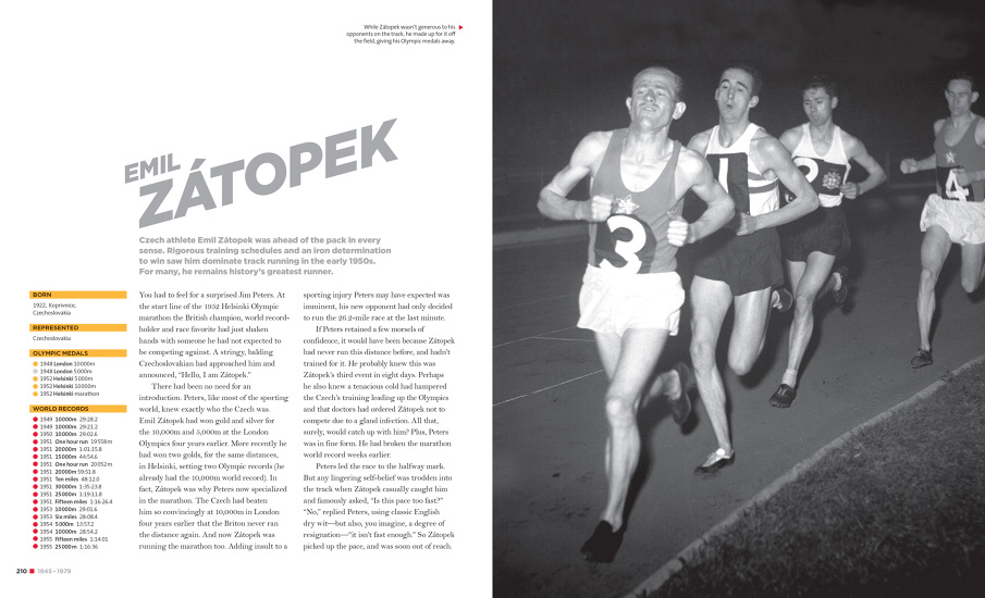 The Long History of Running - Tom Howey | Book design and typography