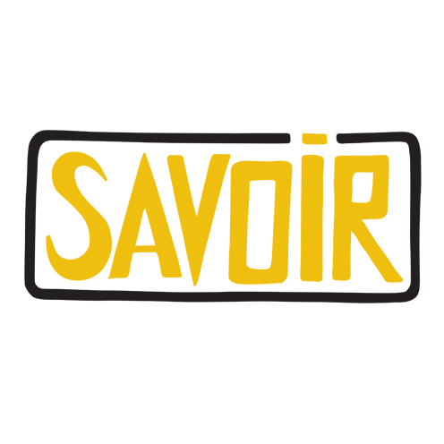 Savoir (hand-lettered design) - Tom Howey | Book design and typography