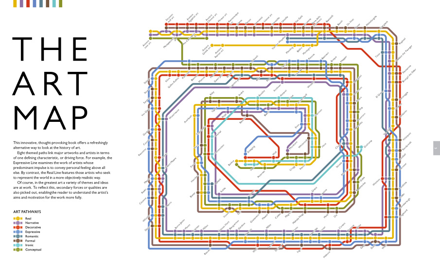 The Art Map - Tom Howey | Book design and typography