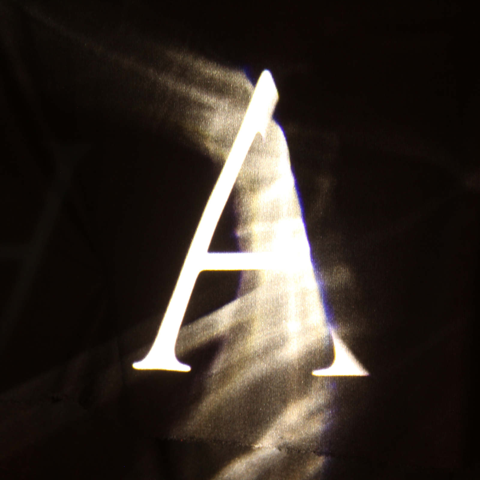 Aleph II (type and light experiment) - Tom Howey | Book design and ...