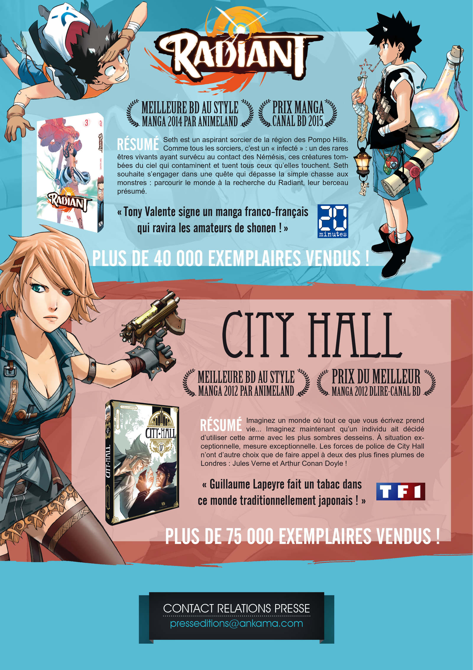 Dossier de Presse Ankama Editions - CP