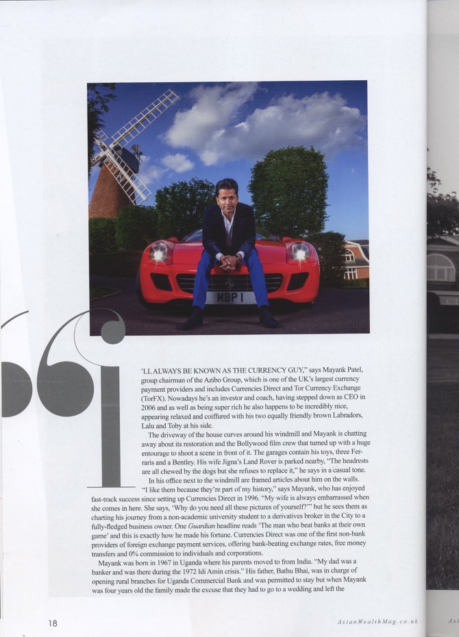 Asian Wealth Magazine - Ellie Parsons, editor, writer and filmmaker