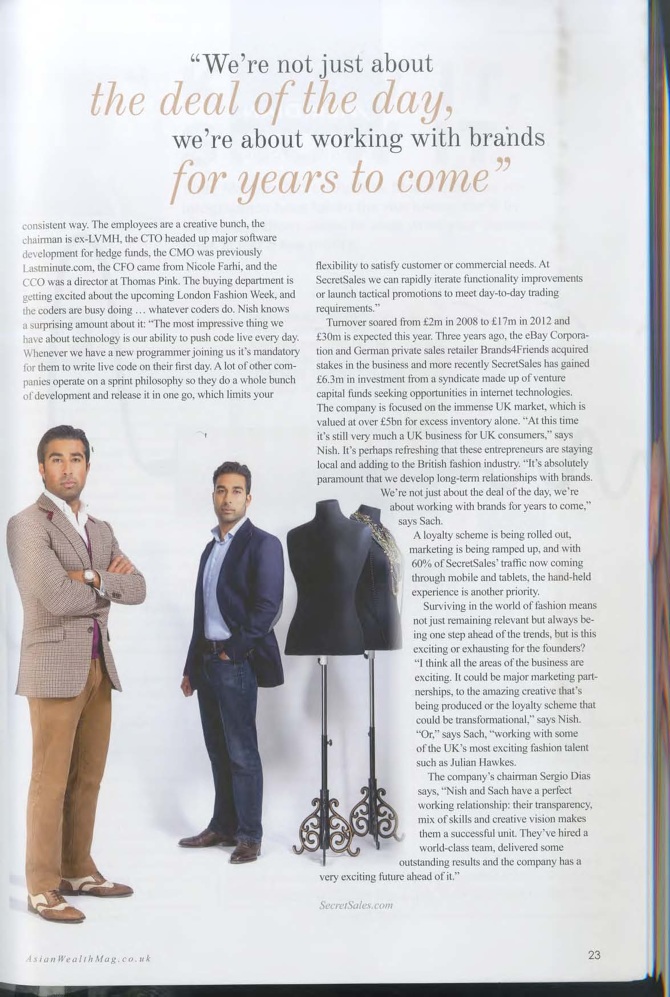 Asian Wealth Magazine - Ellie Parsons, editor, writer and filmmaker