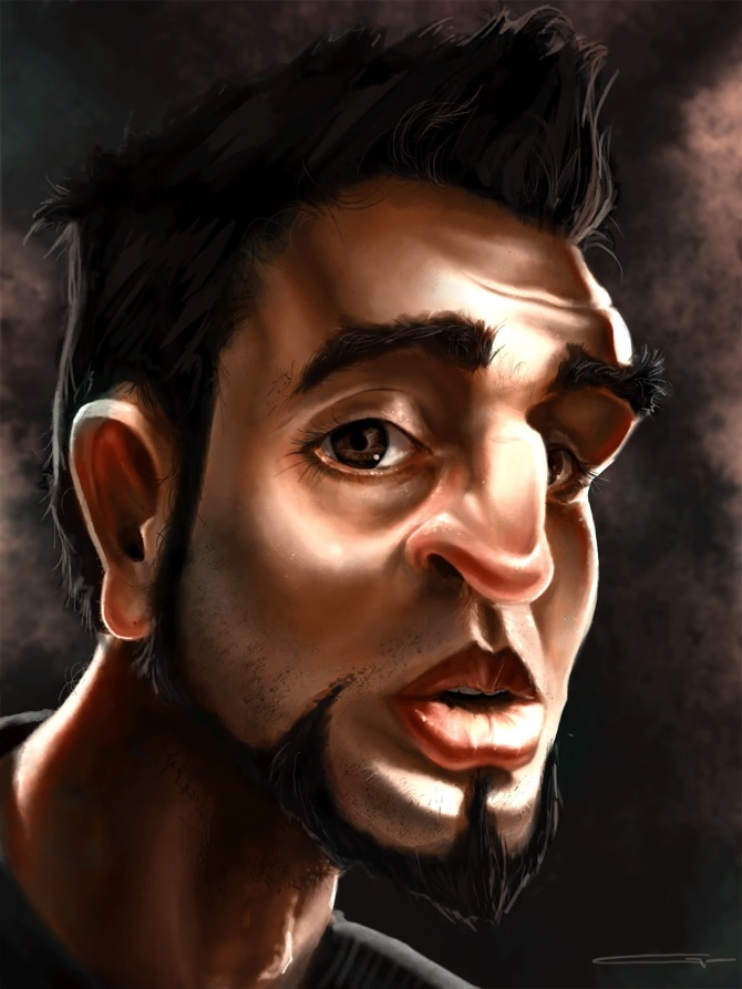 Digital Paintings - Gary Villarreal