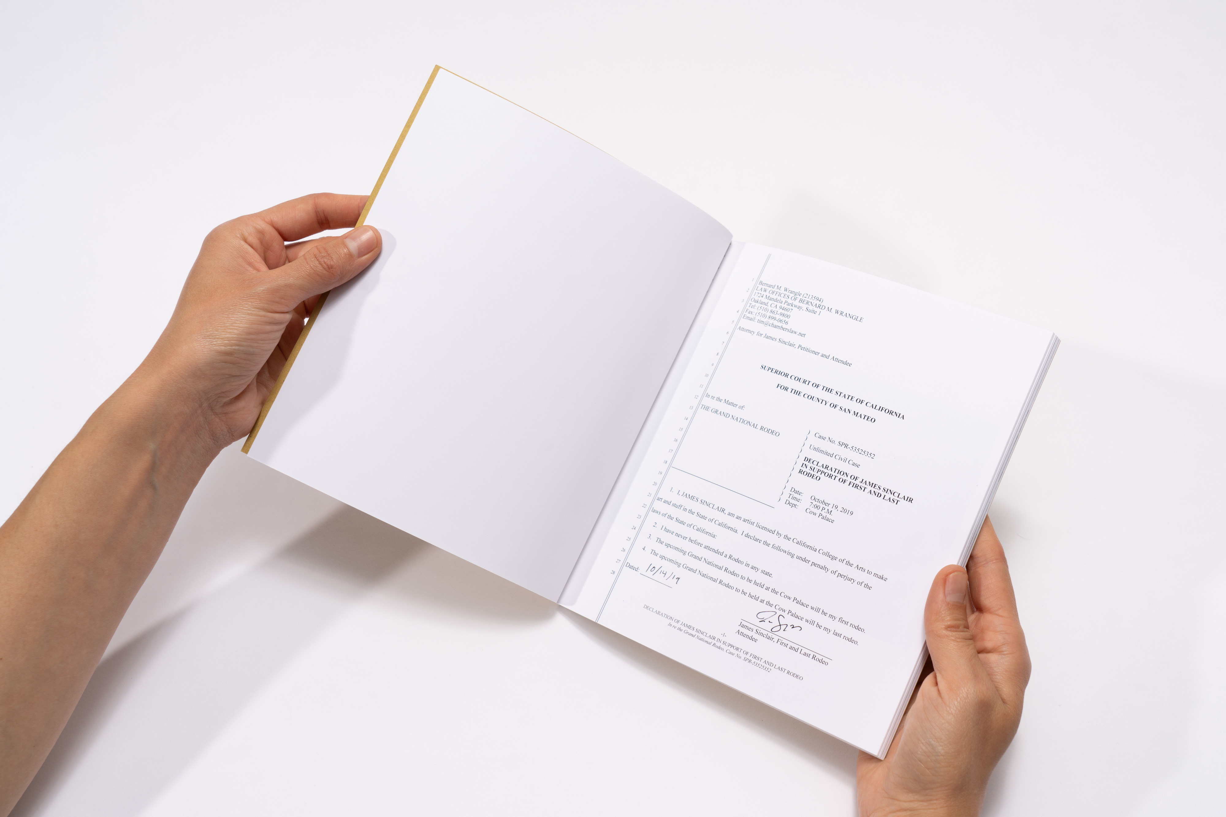 First and Last Rodeo, James Sinclair - EGGYPRESS