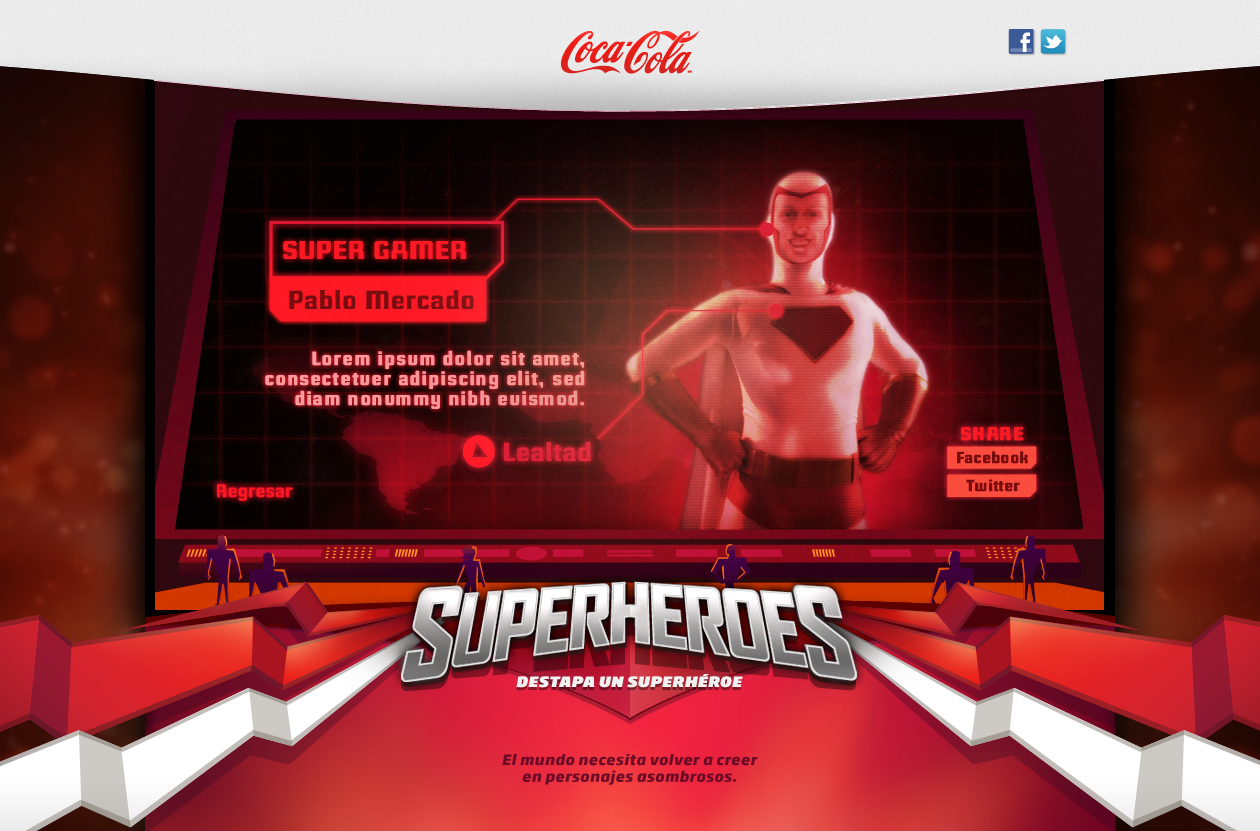 Unveil a Superhero (Coca Cola) - Mario Sifuentes