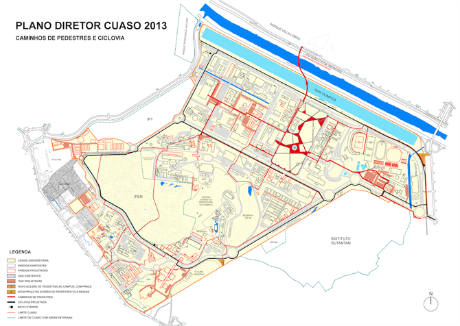 Plano Diretor da Cidade Universitária - USP - biancaguariglia