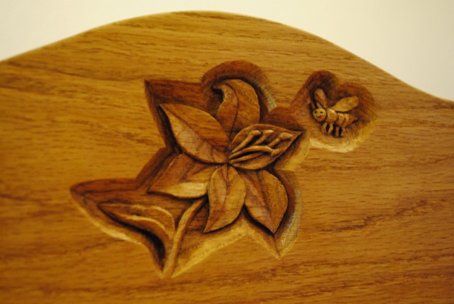 Decorative Carving - C T Hollins Bespoke Woodworking