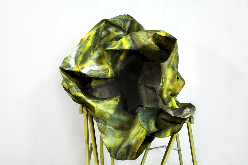 Eyes Burnt Ashen Yellow and Lashes Gone - Marzia Corinne Rossi