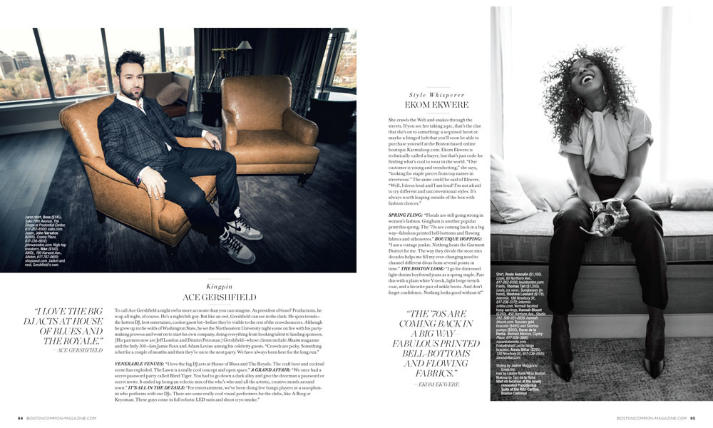 Boston Common Spring 2015 - Seth Olenick - Creative/Art Director/Photo ...