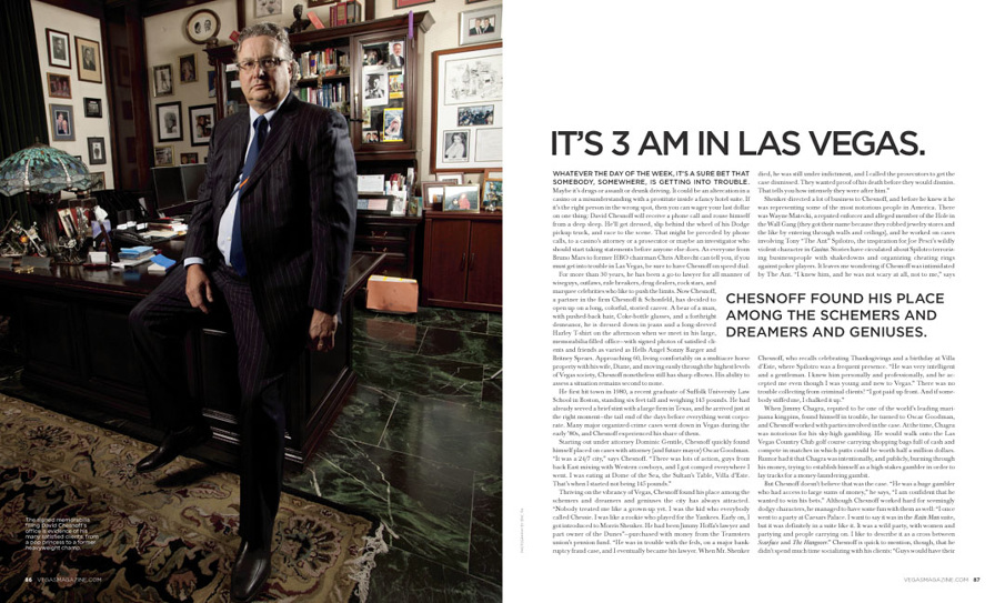 Vegas Magazine Winter 2014 - Seth Olenick - Creative/Art Director/Photo ...