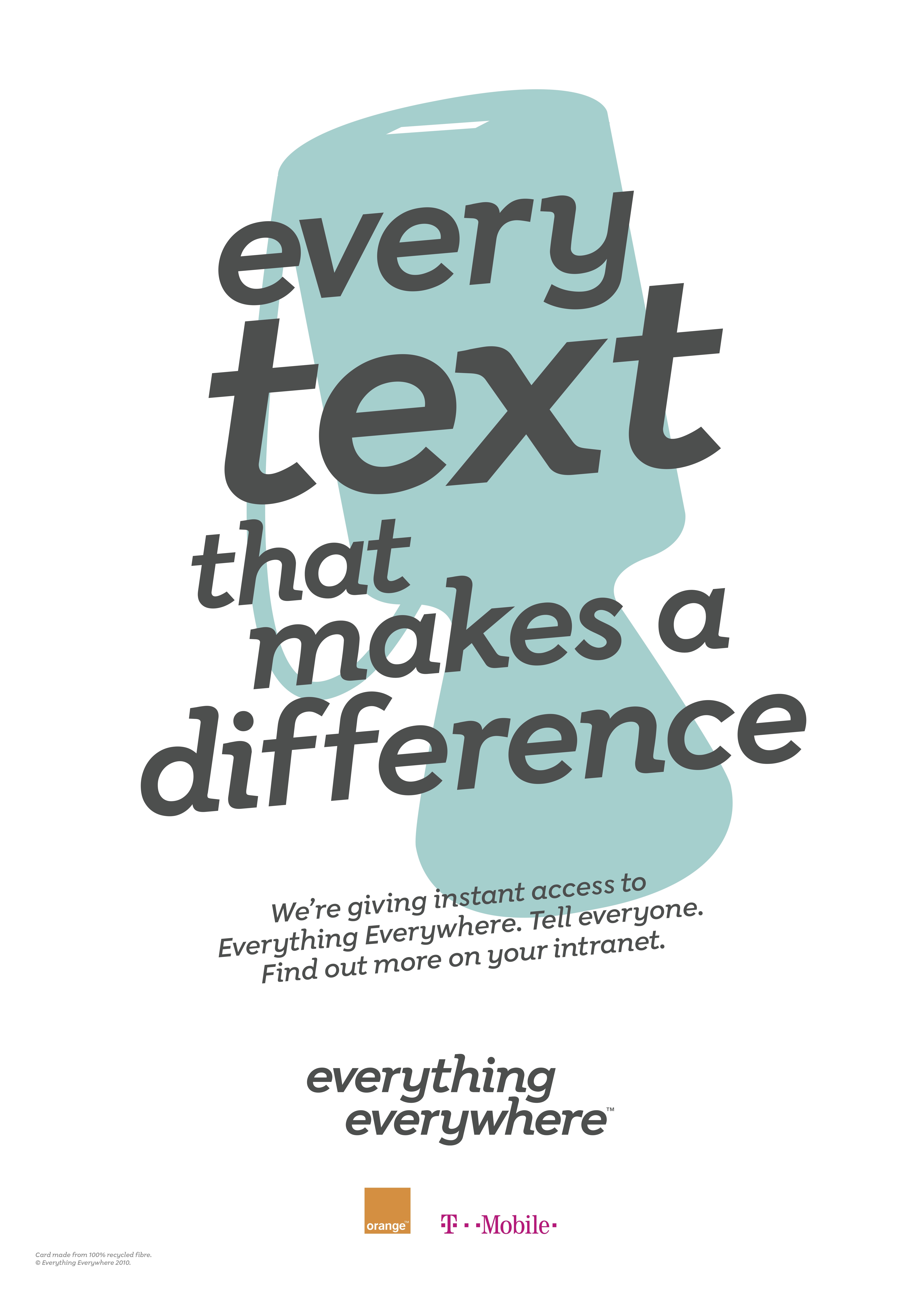 Everything Everywhere brand and campaigns - Tom Lancaster