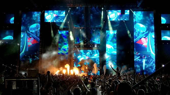 SKRILLEX LIVE - Strangeloop - Art of David Wexler