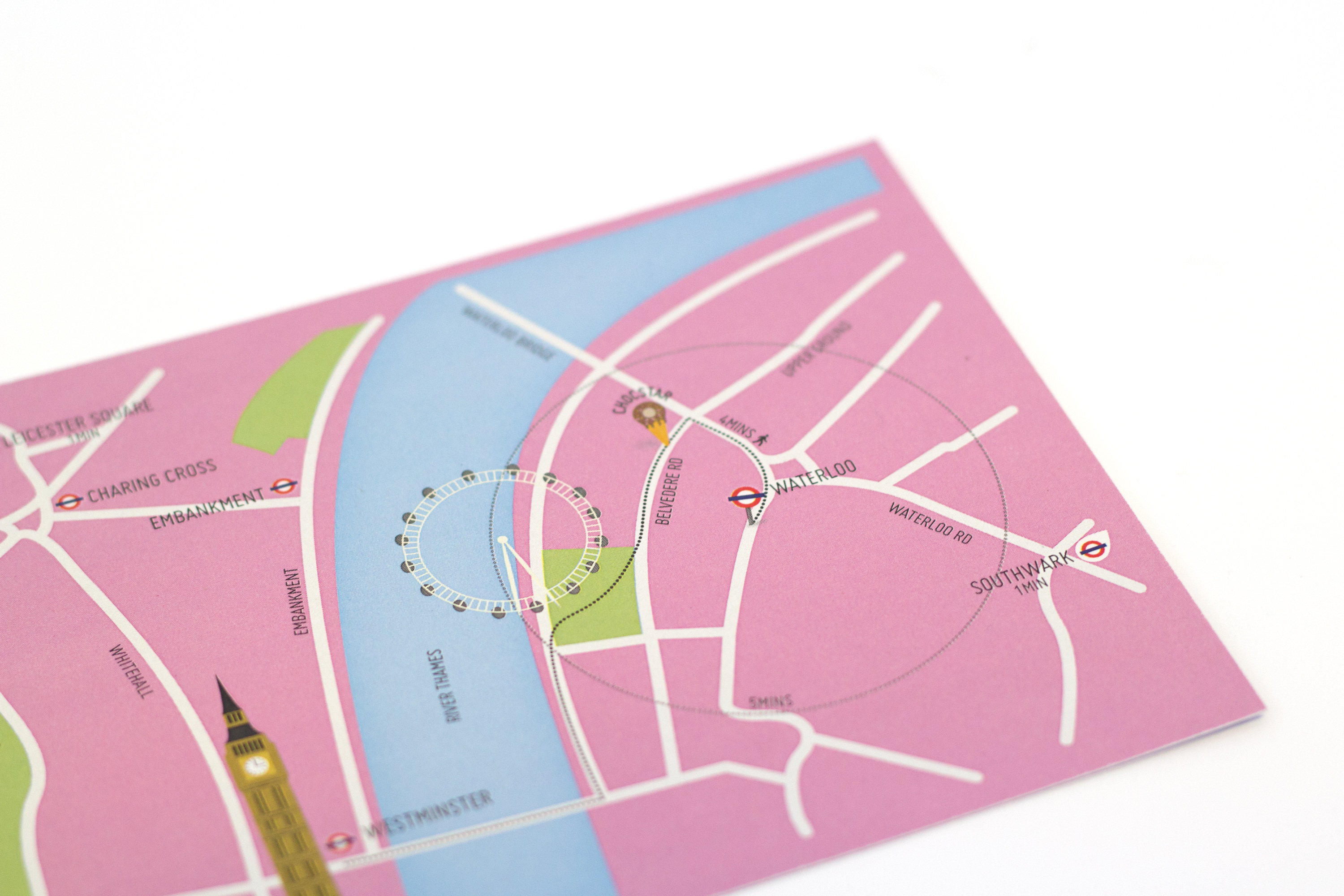 ice cream maps of london - andy mason / industrial designer