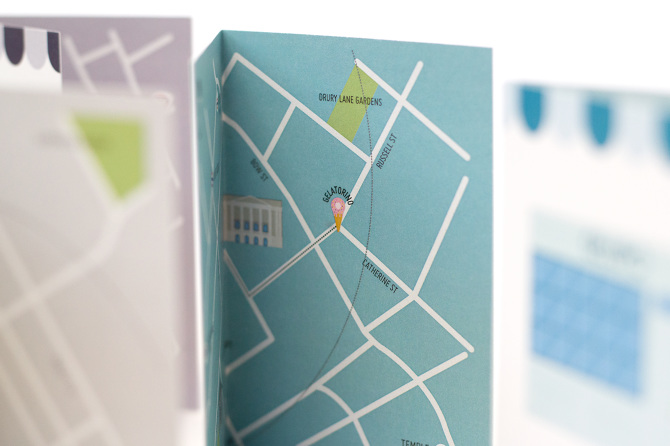 ice cream maps of london - andy mason / industrial designer