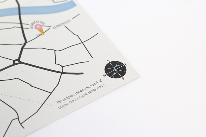 ice cream maps of london - andy mason / industrial designer