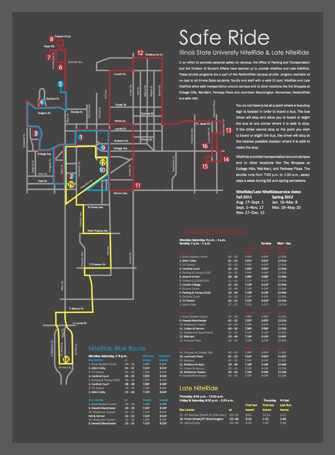 Safe Ride Map - Jessica Zimmerman
