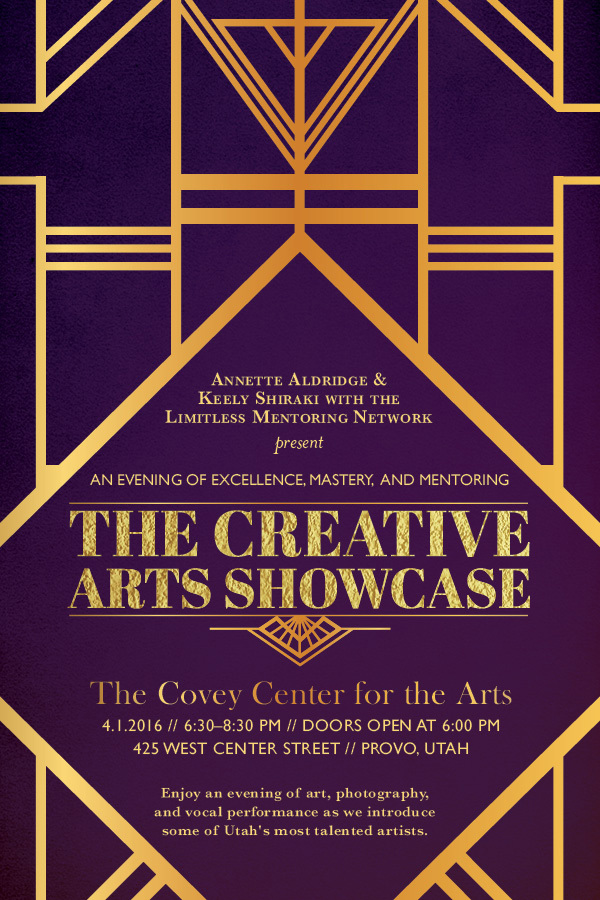 Arts Showcase Invite - Melyssa Ferguson