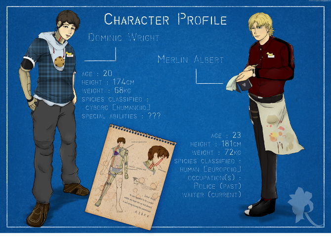 Dominic Wright - Character Design - Ran's Portfolio