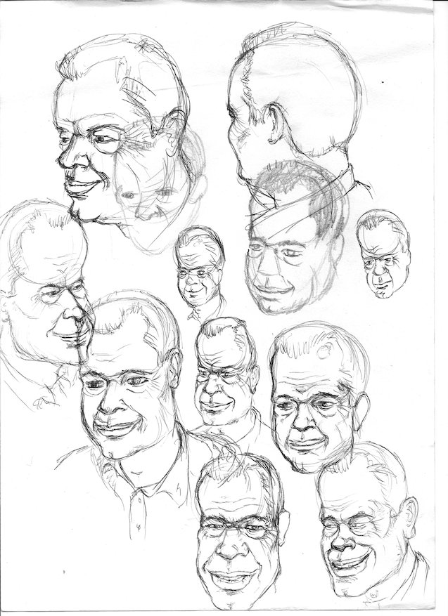 Character Designs for "Pub Talk" - Erik Wiedenmann