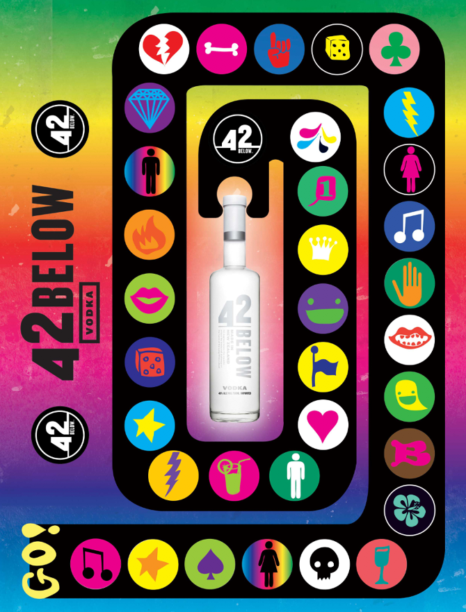 42 Below Vodka Poster Art - Beatrice Muscolino