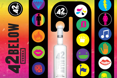 42 Below Vodka Poster Art - Beatrice Muscolino