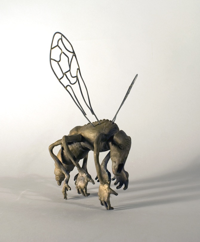 Vespula sapien Human-Wasp Hybrid Series - Richelle Nuney