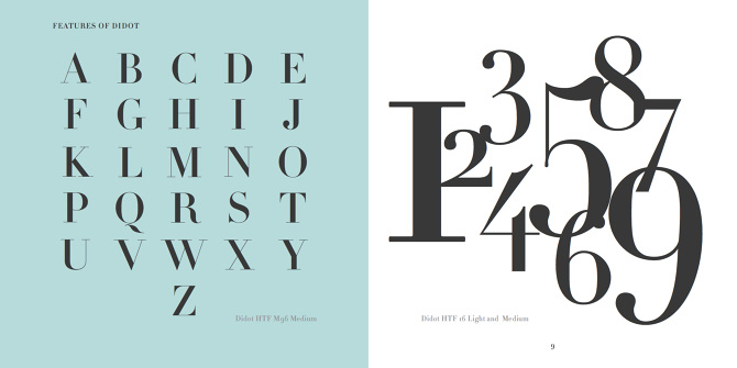 Didot Type Specimen Book - www.brittanycutrone.com