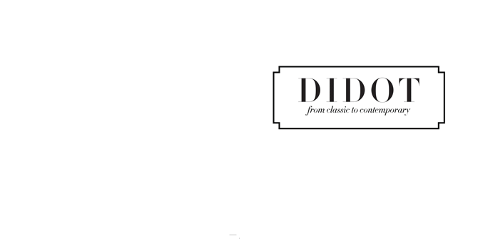 Didot Type Specimen Book - www.brittanycutrone.com